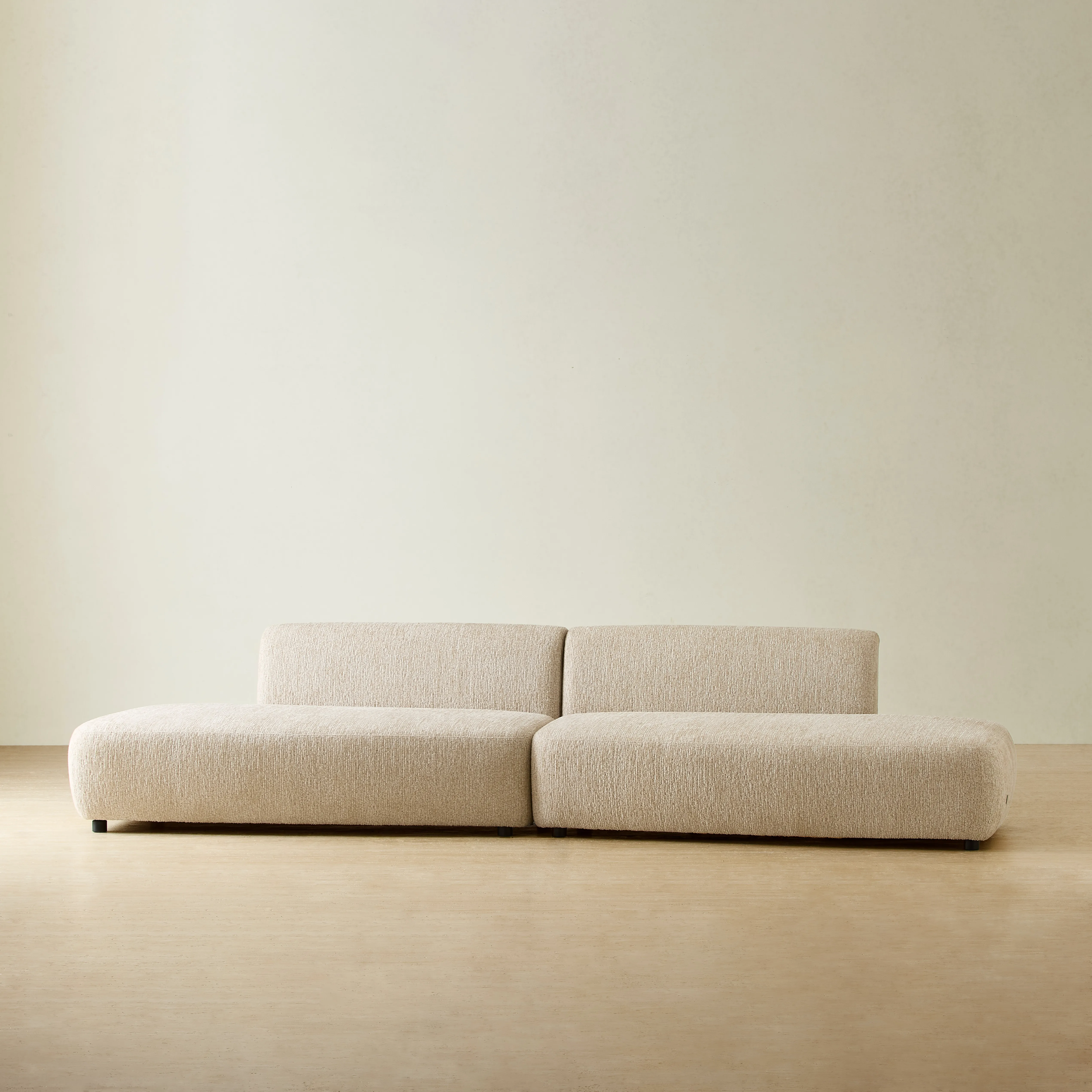 Evo Dusty Beige Fabric Modular Sofa | Koala Living